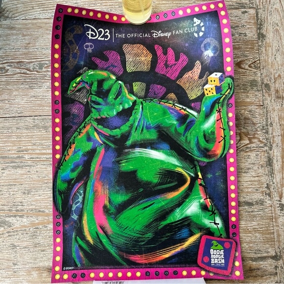 Disney | Wall Decor | D23 222 Oogie Boogie Bash Poster Exclusive The ...